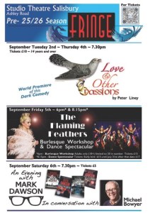 What’s On?.. | Studio Theatre, Ashley Road Salisbury